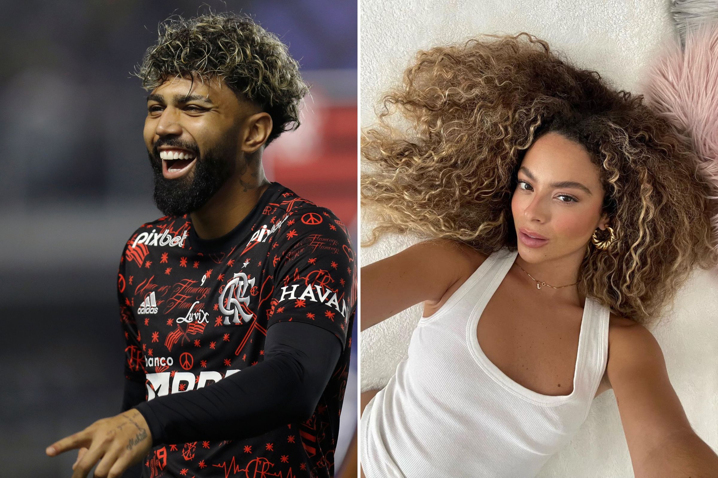 Gabigol interage com Julia Rodrigues e leva web à loucura - MundoBola