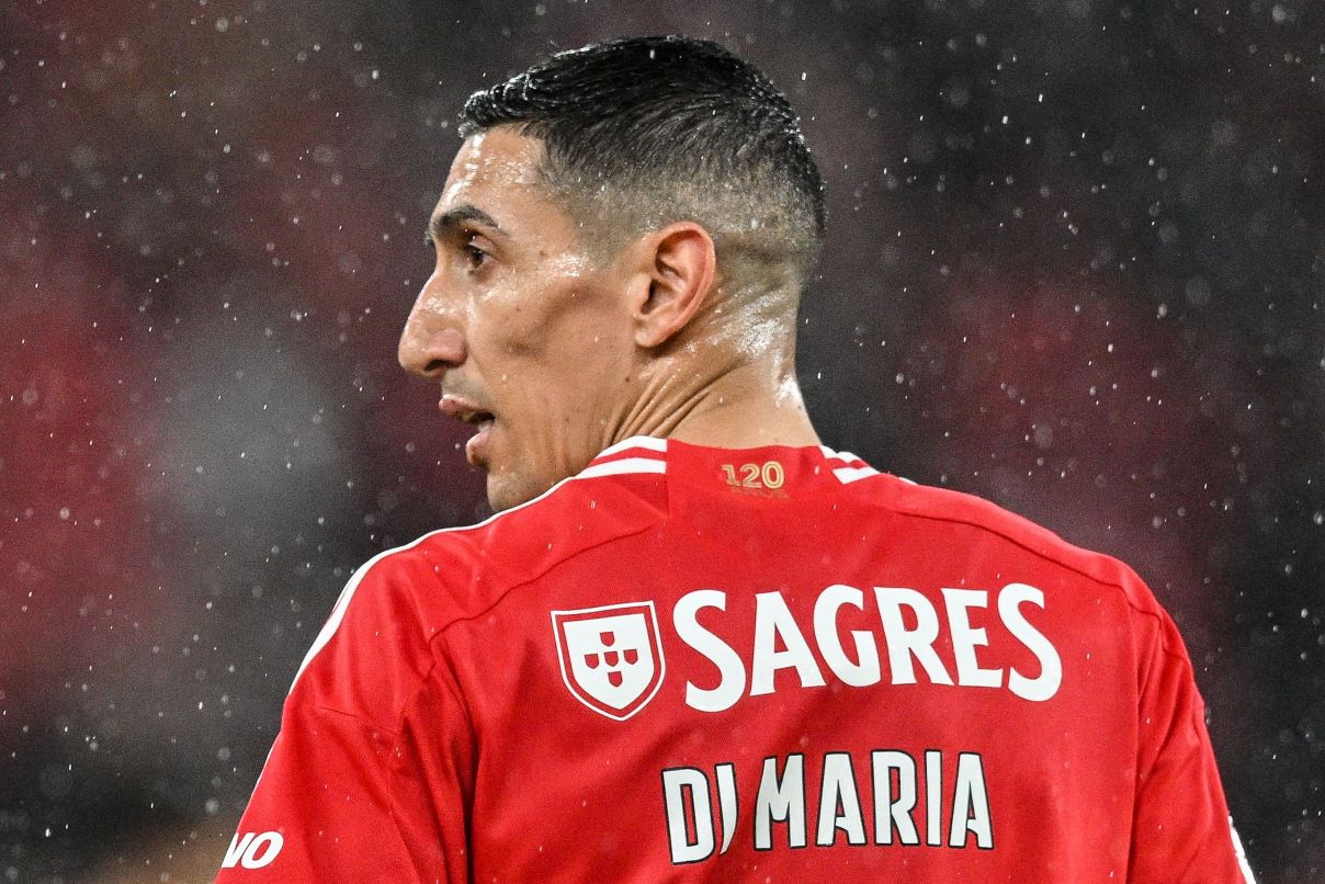 Di Maria está em fim de contrato no Benfica; Flamengo já quis meia ...