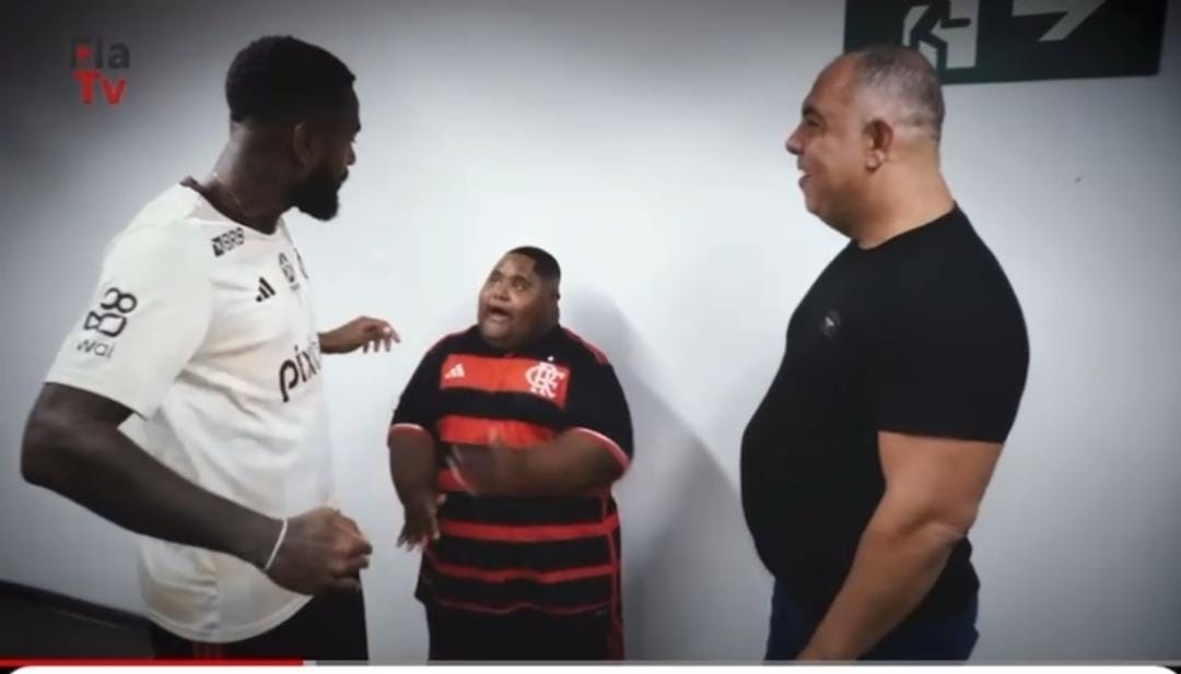 Pitoco faz vapo com Gerson e mata saudades de Pedro antes de Flamengo x ...