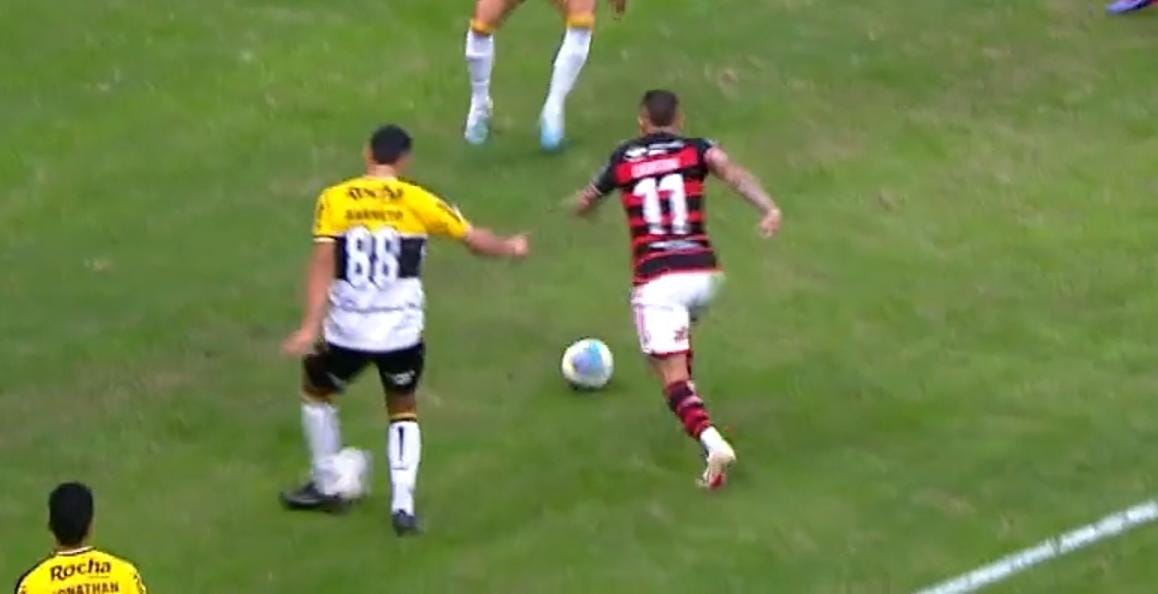 VAR de Flamengo x Criciúma foi rápido a aplicar regra pouco conhecida ...
