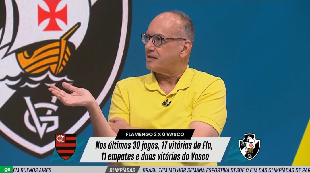 Flamengo não rivaliza mais com Vasco, dispara Lédio Carmona - MundoBola