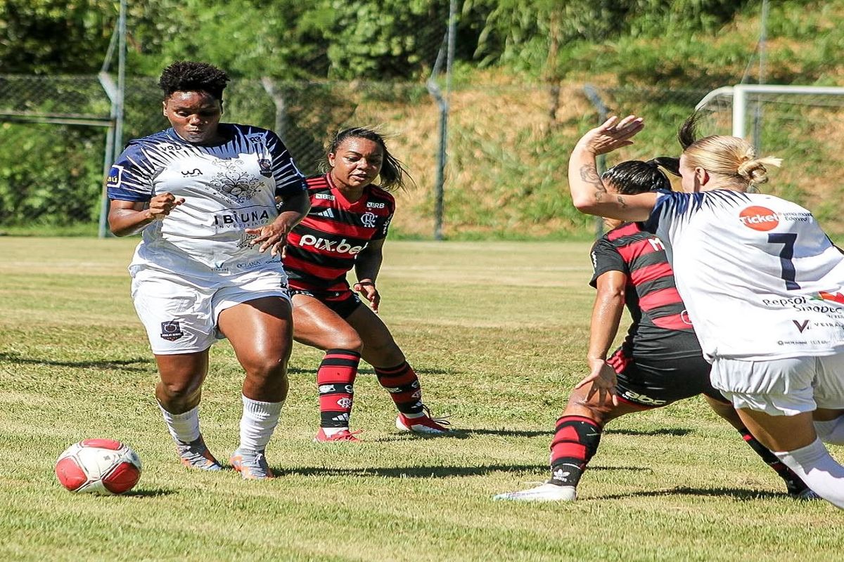 Próximo rival do Flamengo Feminino, Pérolas Negras não venceu no ano ...