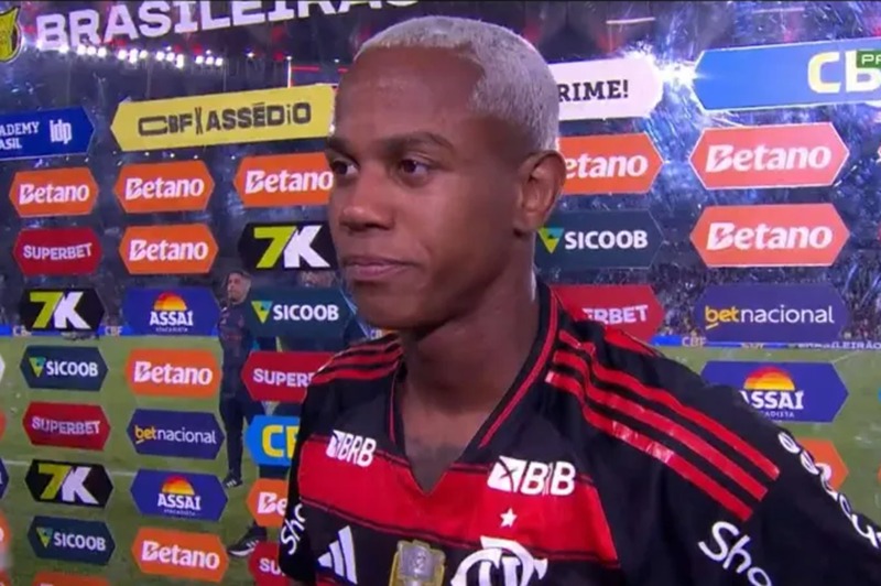 Wallace Yan chora por Matheus Gonçalves e revela promessa antes do gol ...