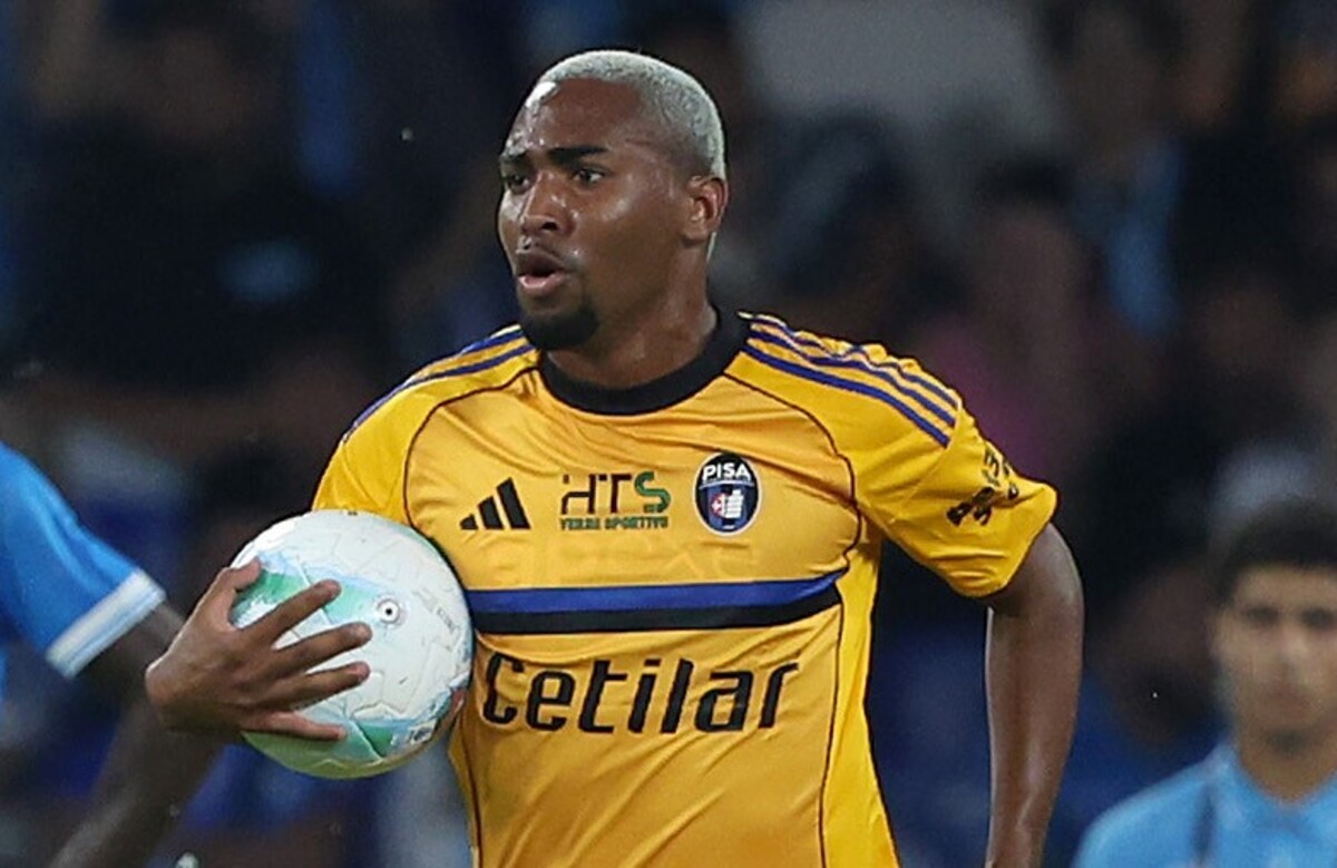 Lorran estreia com gol, mas Pisa perde para Napoli no Campeonato Italiano - MundoBola